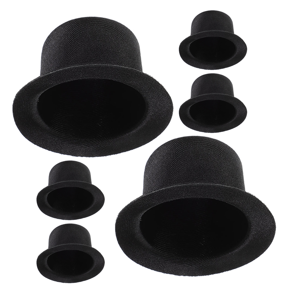6 Pcs Hat Accessories for The Tiny Miniature Hats Crafts DIY Manual ...