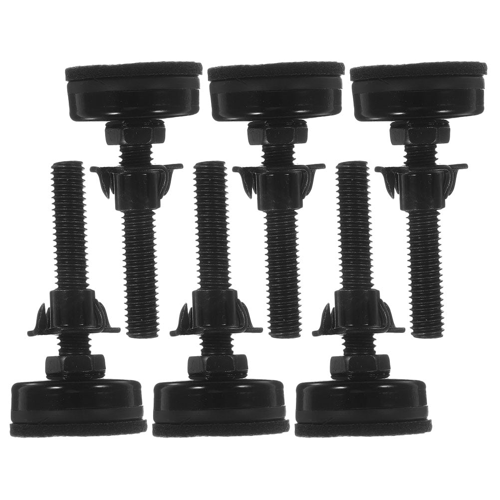 6 Pcs Heavy Duty Leveling Feet Levelers Screw on Table Leg Extenders ...