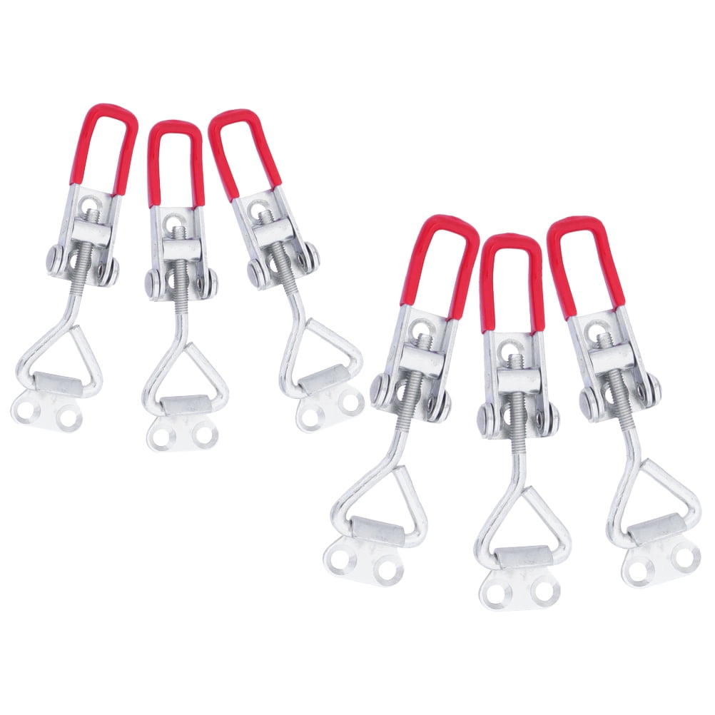6 Pcs Hinge Clip Pull Latch for Door Barndoor Toggle Clamp Latch ...