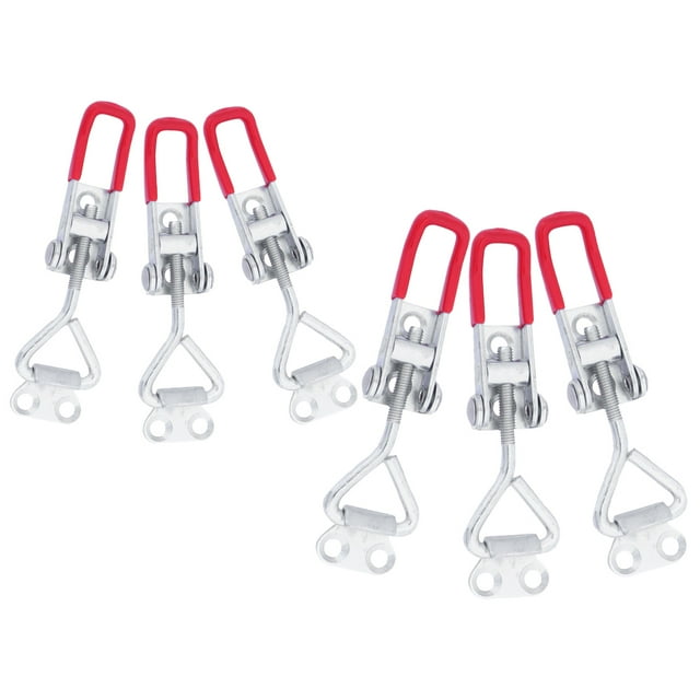 6 Pcs Hinge Clip Pull Latch for Door Barndoor Toggle Clamp Latch ...