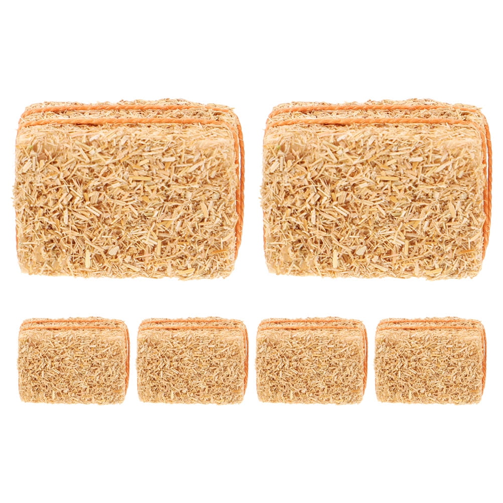 6 Pcs Home Accessories Nice Mini Garden Decoration Haystack Model ...