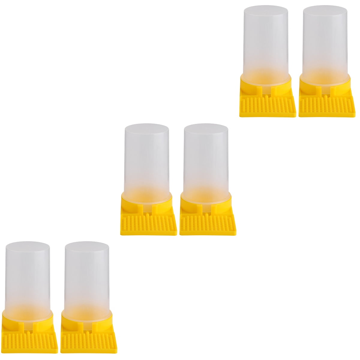 6 Pcs Honeycomb Entrance Feeder Hive Insert Feeder Portable Beehive ...