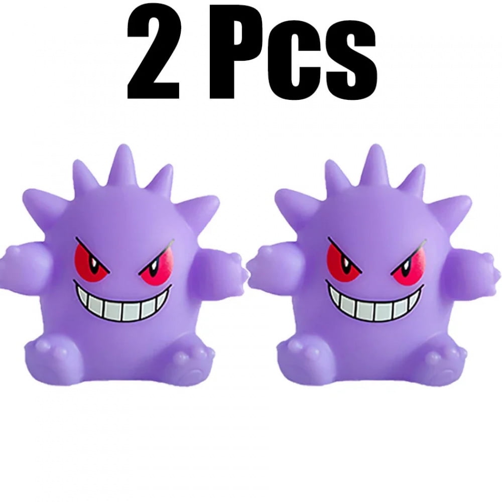 6 Pcs Hot Pokemon Pikachu Night Light Glowing Anime Figures Toy Pokemon ...