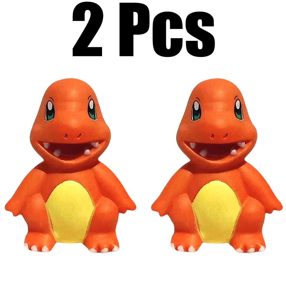 6 Pcs Hot Pokemon Pikachu Night Light Glowing Anime Figures Toy Pokemon ...