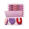 6 Pcs I Love You Flower Box Valentines I Love U Letter Heart Shaped ...