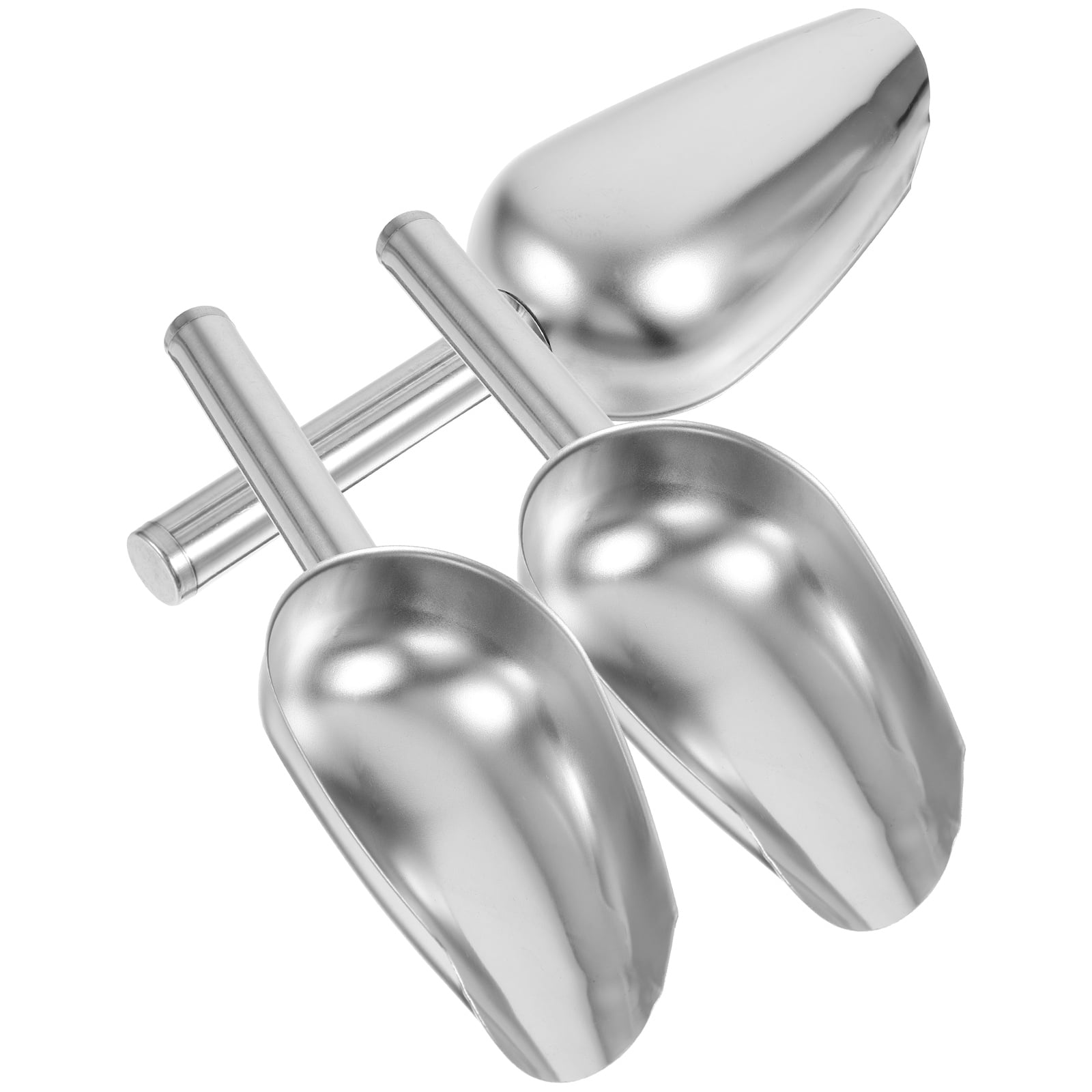 FUEENIRVA 3-Piece Stainless Steel Ice Scoop Set for Birthday Parties ...