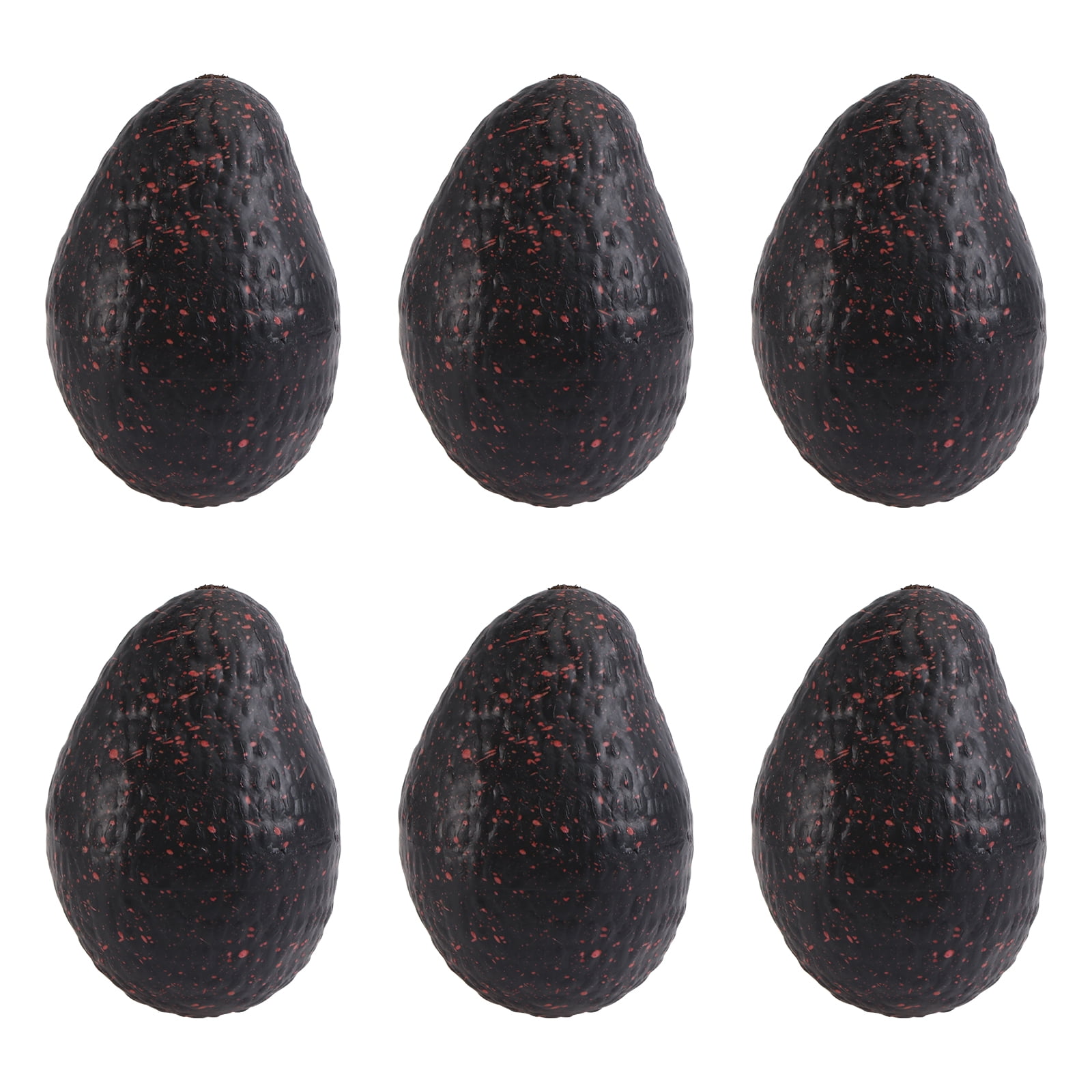 TABLZONE Assorted Color Artificial Avocados for Decoration Froth 6Pcs ...