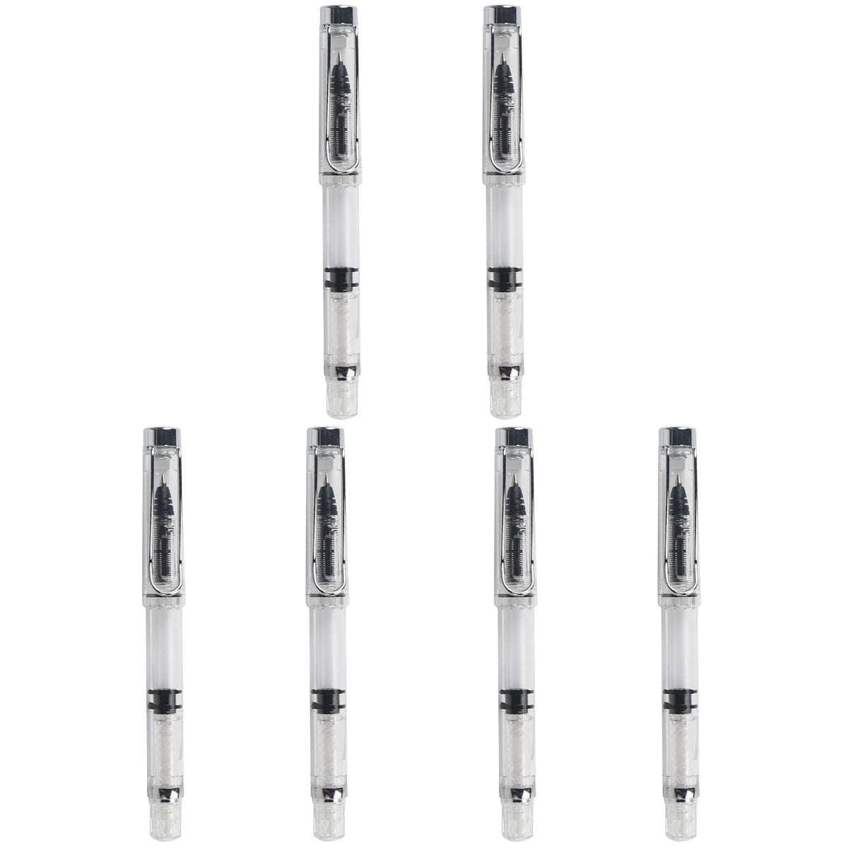 6 Pcs Ink Pen Piston Filling Signature Pen Ink Pen Students Writing Pen ...