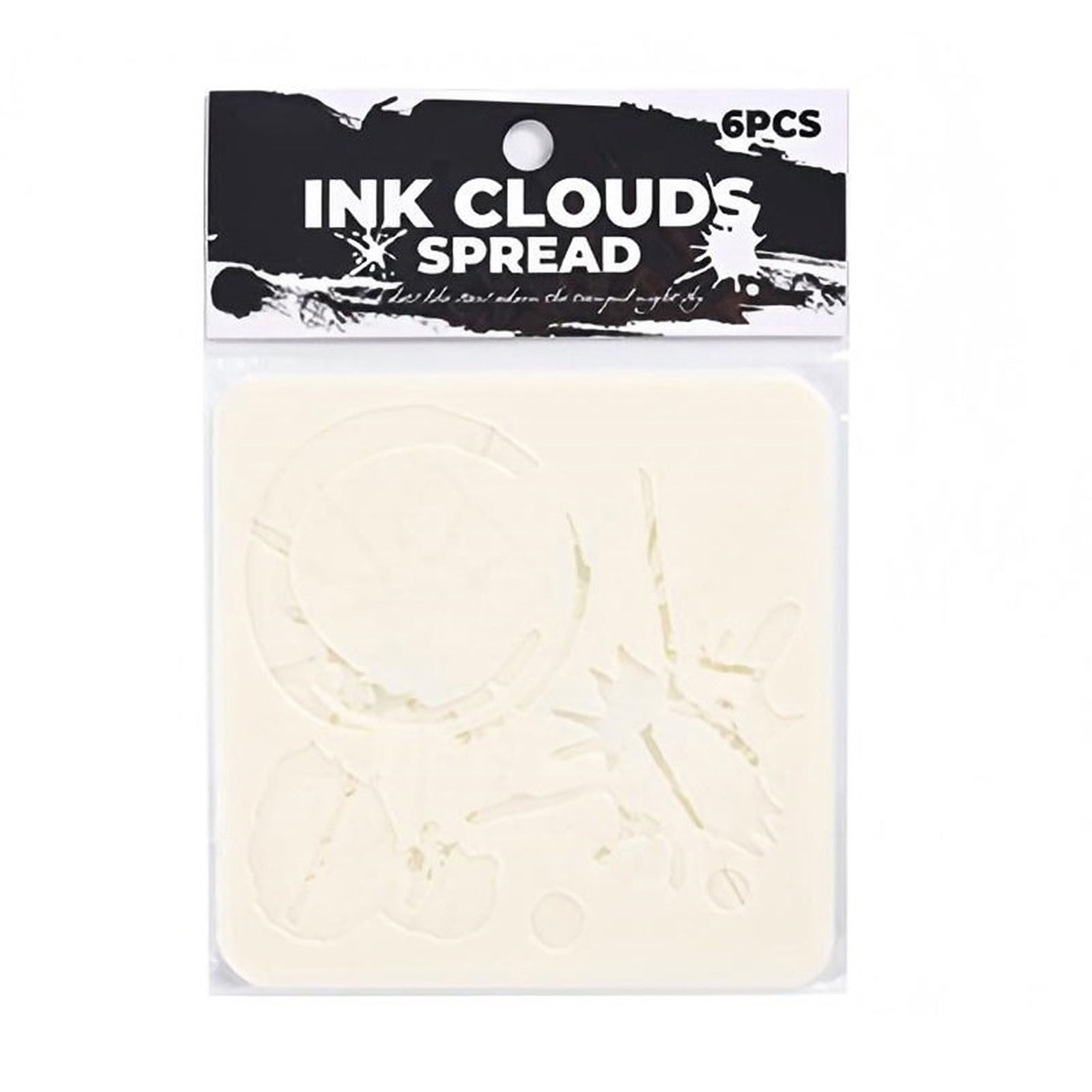 6 Pcs Inks Dots Stencils Drawing Templates Art and Craft Stencils For ...