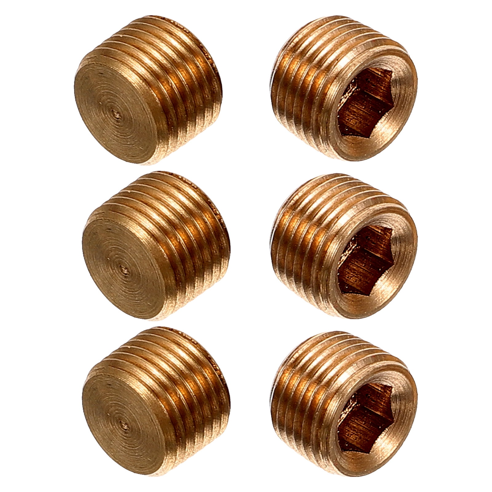 6 Pcs Internal Plug Hose Fittings Sprinkler Pipe Plug Water Pipe Plugs ...