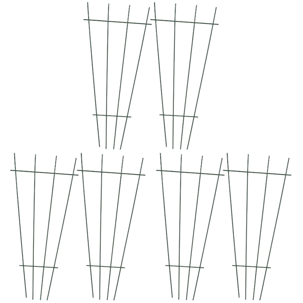 6 Pcs Iron Design Plant Climbing Racks Creative Garden Trellis Climbing ...