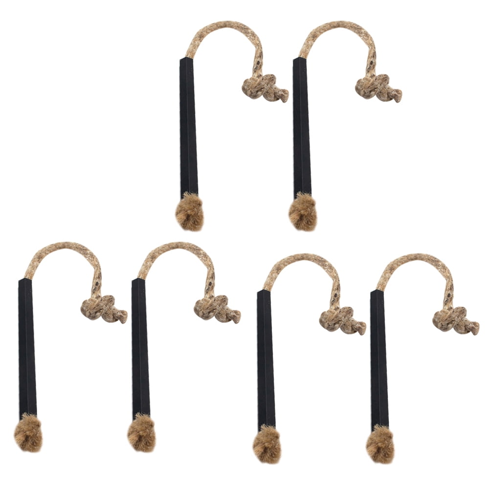 6 Pcs Jute Rope Fire Starter Emergency Lighter Wax-soaked Kindling ...
