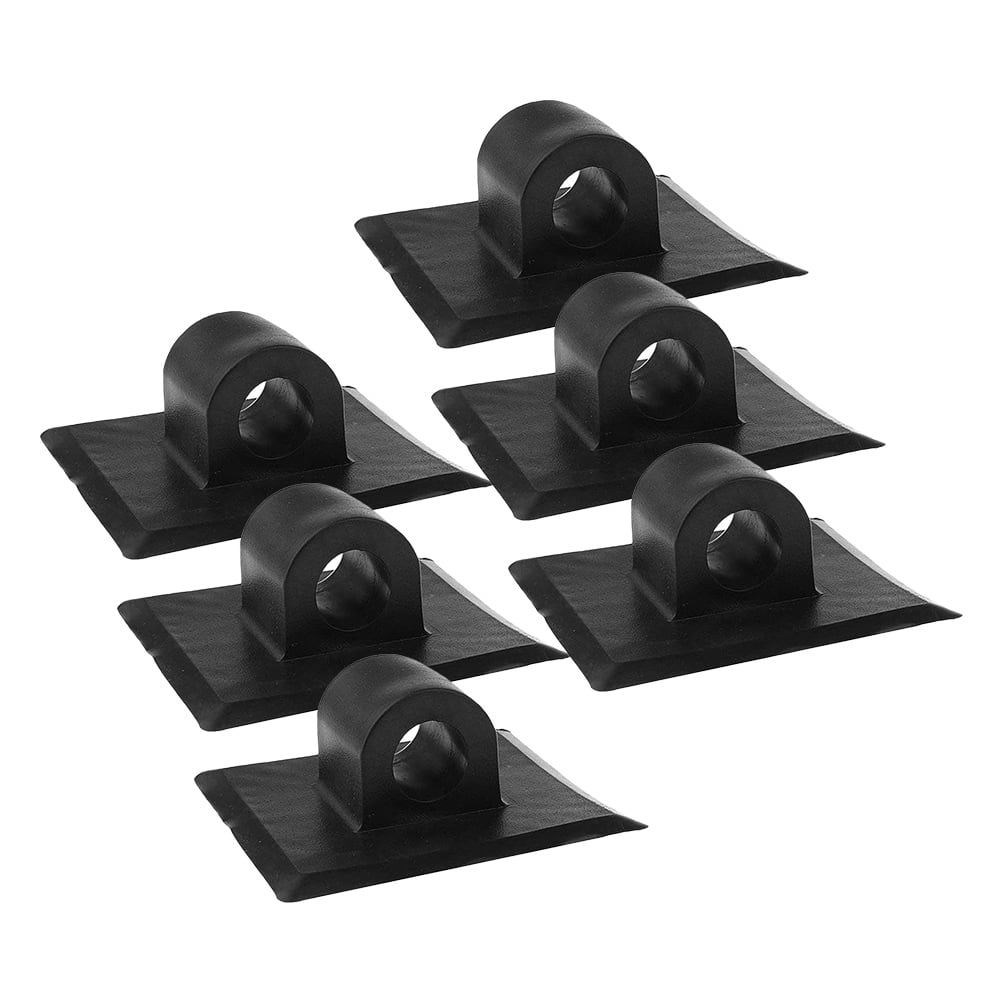 6 Pcs Kayak Supplies Engine Bracket Canoe Clamp Accessories Black ...