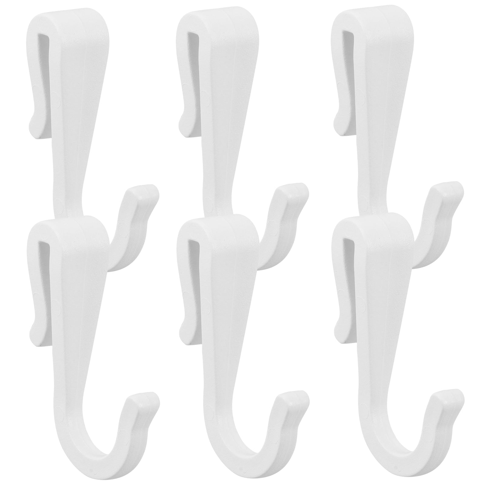 6 Pcs Kitchen Shelf Hooks Cup Holder Plastic S Hook S Hooks for Hanging ...