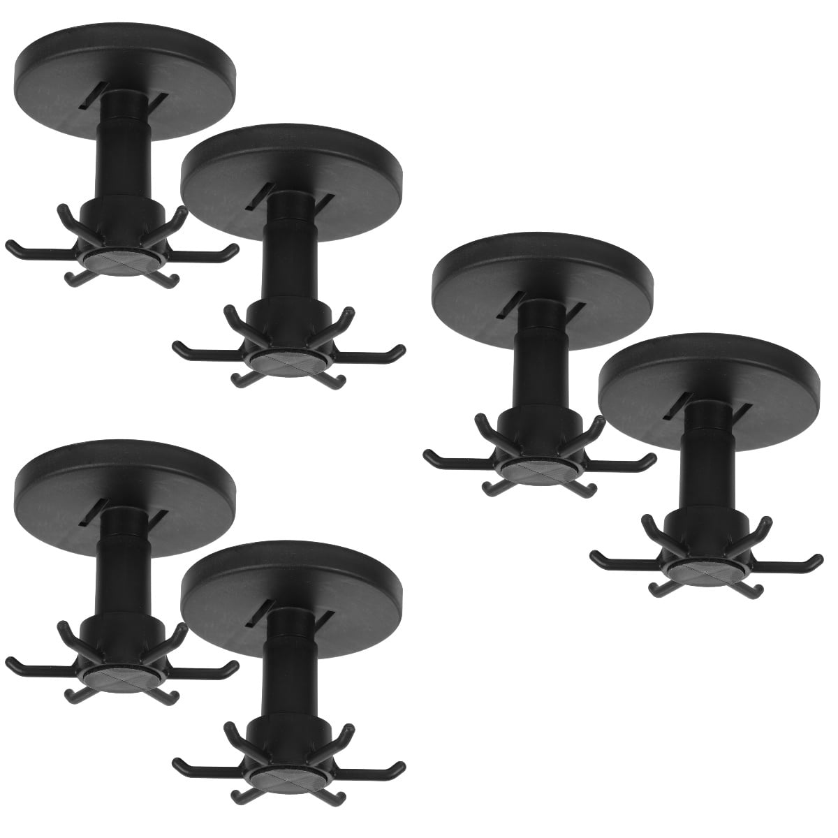 6 Pcs Kitchen Swivel Hook Rotatable Design Cabinet Hooks Heavy Duty ...