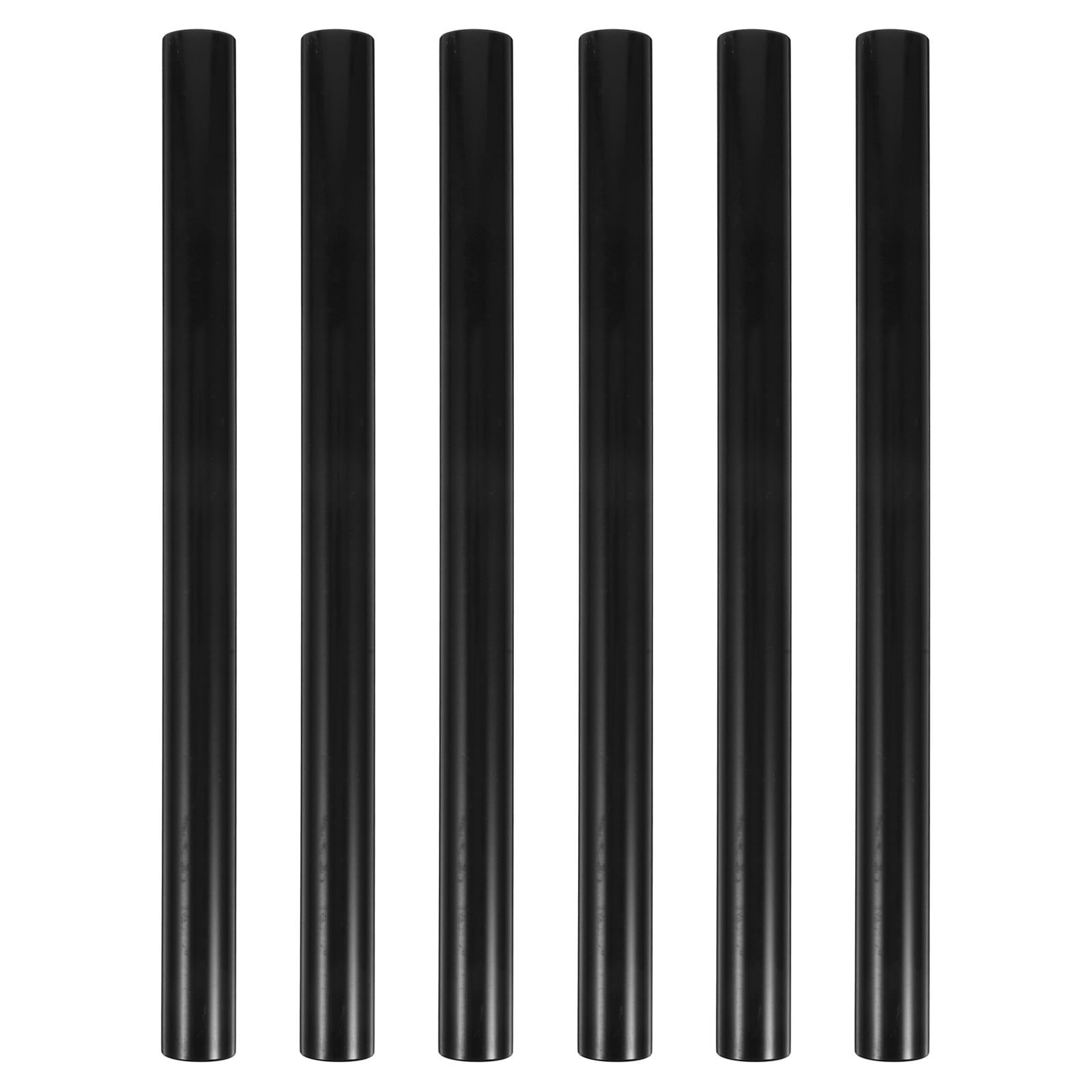 6 Pcs Lawn Light Extension Pole Ground Spike Rod Solar Lights Black ...
