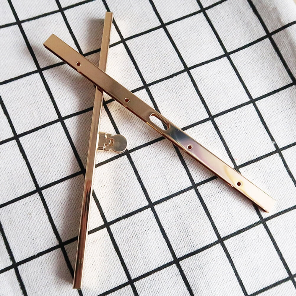 UKCOCO Purse Frame Clip Wallet Clasp Golden 6Pcs Alloy for Handmade ...