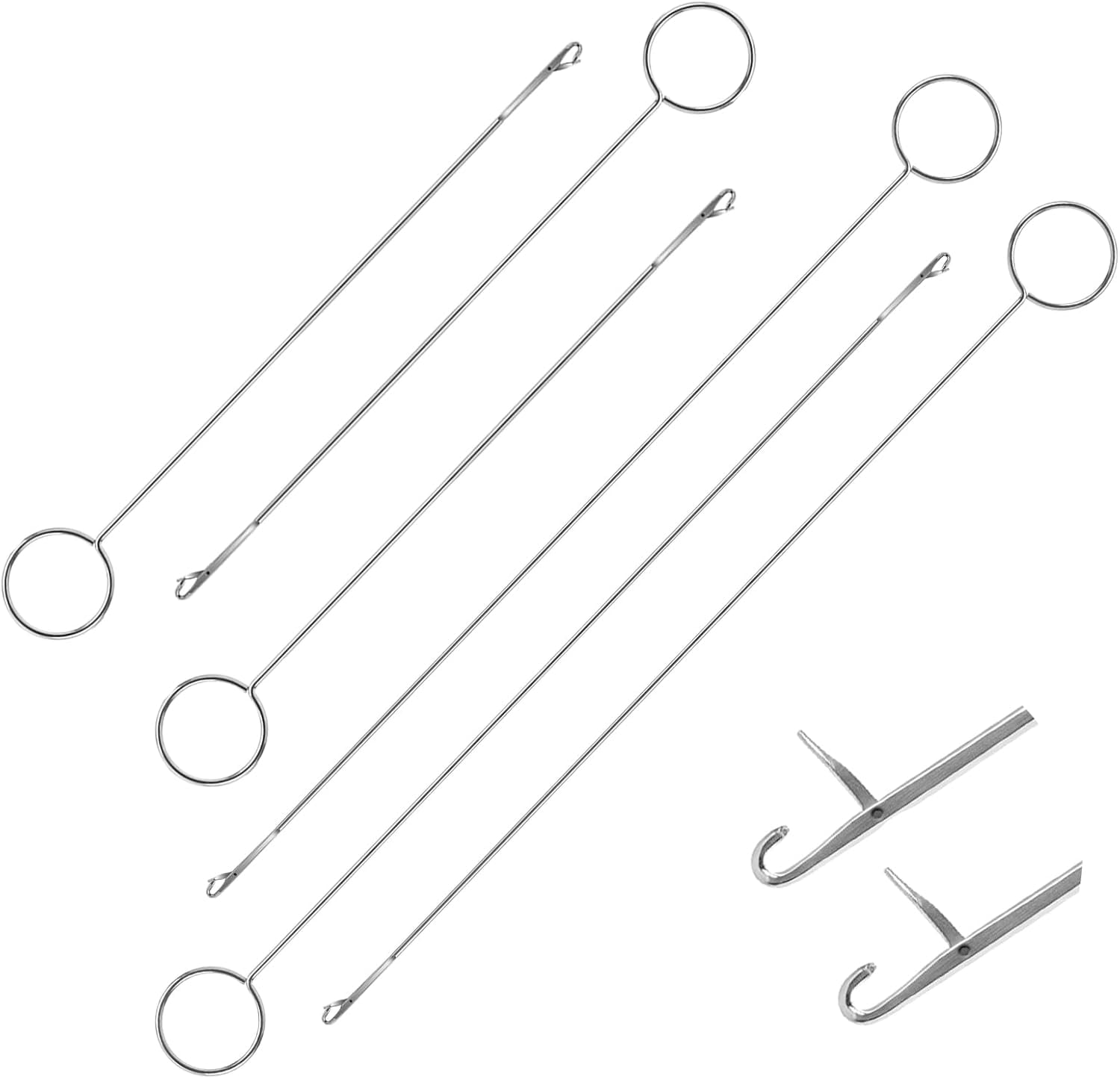 6 Pcs Loop Turner Sewing Tool,Loop-Turner Tool for Silicone Beads ...