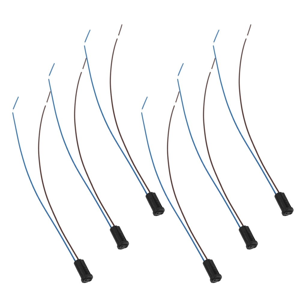 6 Pcs Plastic Lamp Base G4 Socket Holder for LED Light Bulb Replacement ...