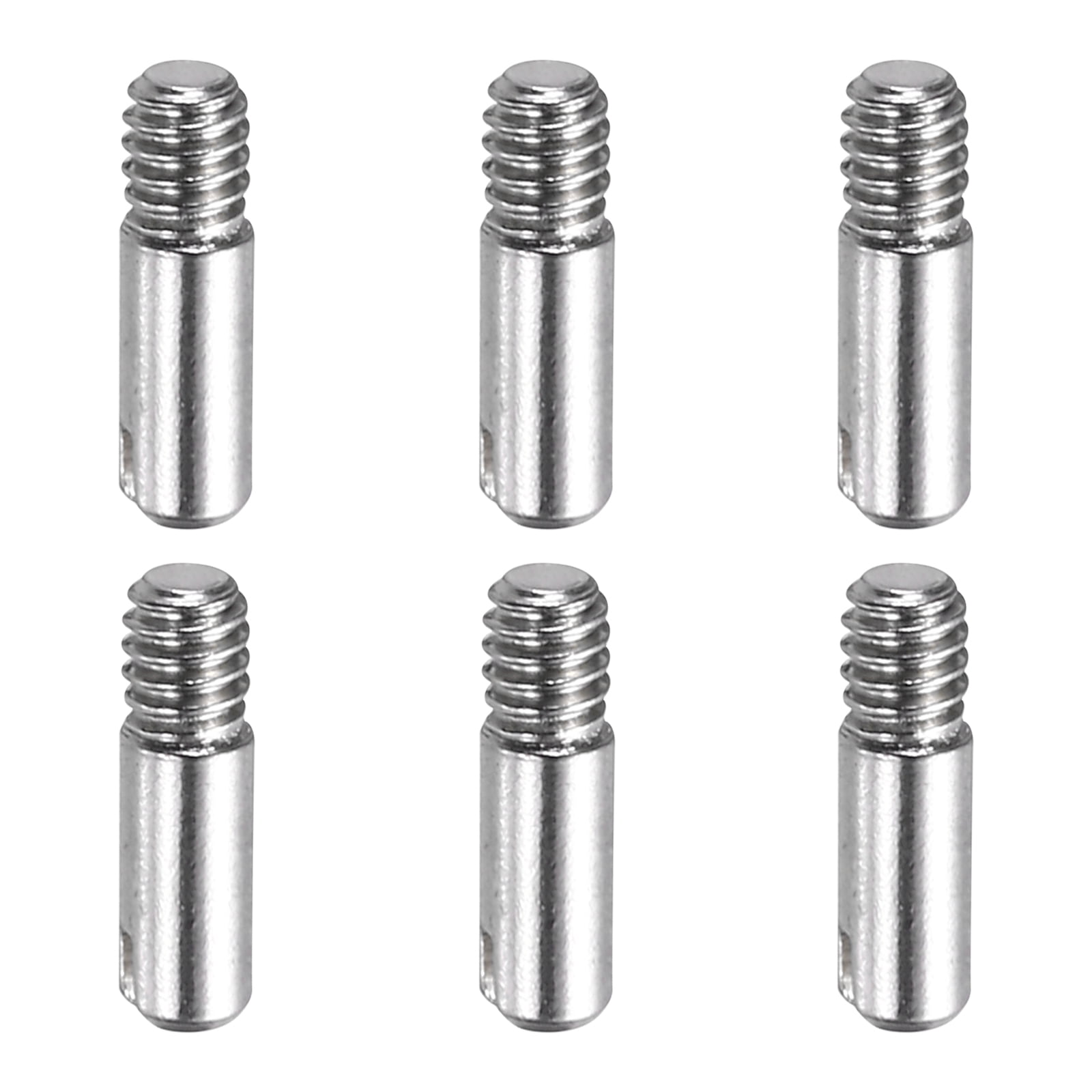 6 Pcs M2 x 8mm Slotted Cylindrical Pins, 304 Stainless Steel External ...