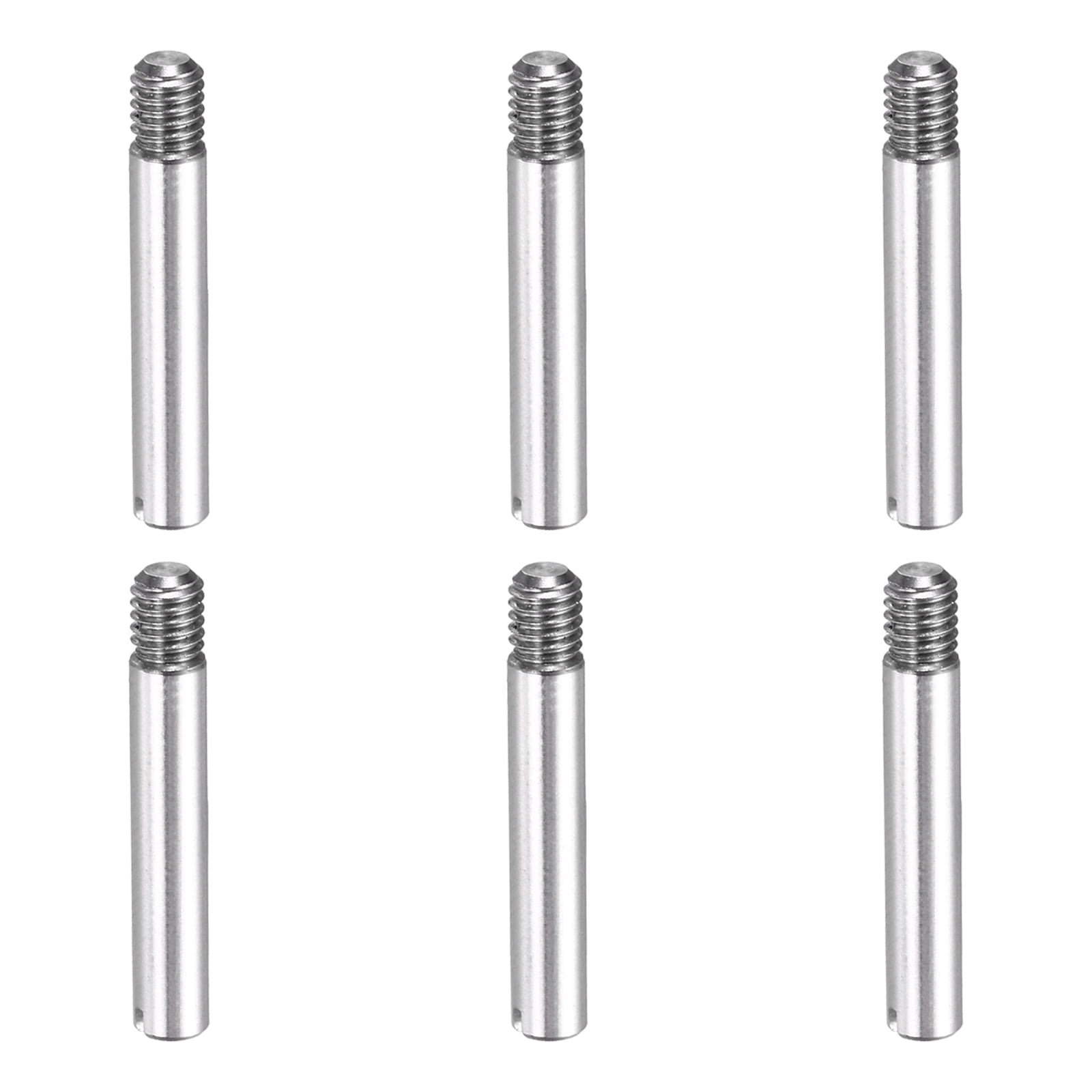 6 Pcs M3 x 16mm Slotted Cylindrical Pins, 304 Stainless Steel External ...