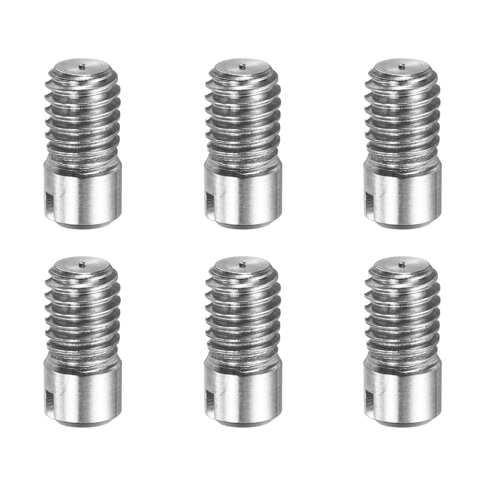 6 Pcs M6 x 12mm Slotted Cylindrical Pins, 304 Stainless Steel External ...