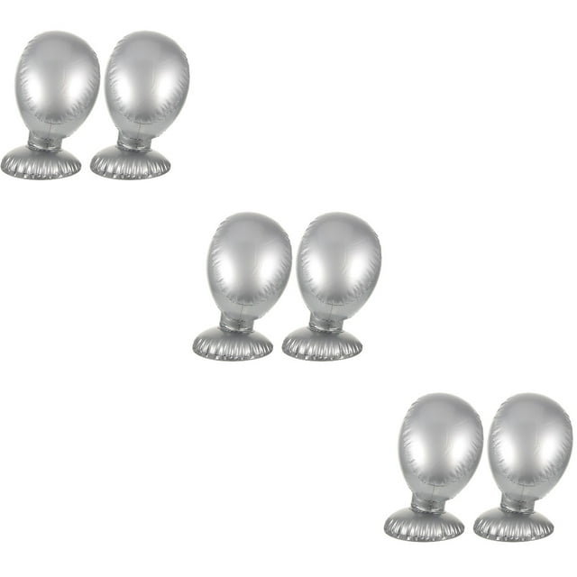 6 Pcs Mannequin Wig Display Stand Inflatable Wig Stand Hat Display ...