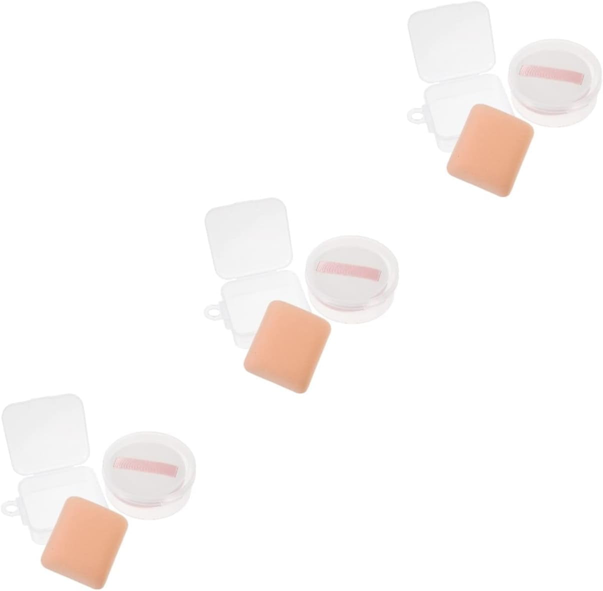 6 Pcs Marshmallow Puff Whisk Set Makeup Sponge Beauty Set Cosmetic ...