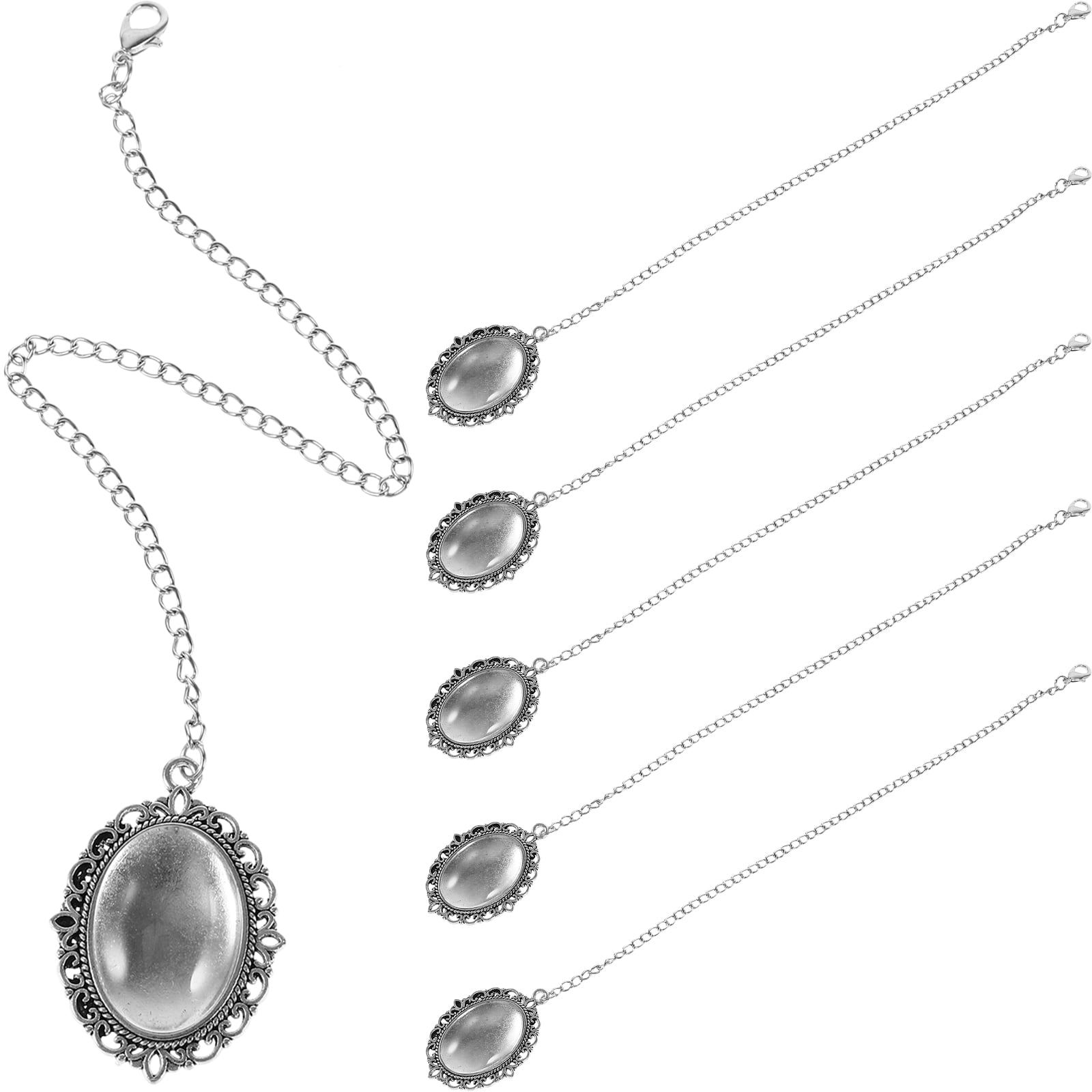 6 Pcs Memorial Photo Charm DIY Graduation Gift Frame Pendants ...