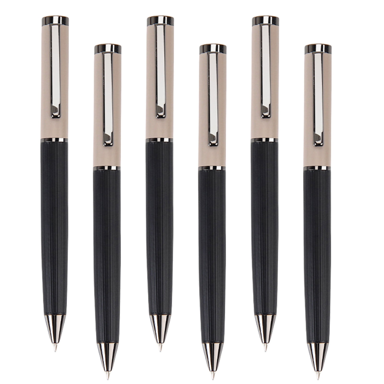6 Pcs Metal Ballpoint Pen Decorative Pen 1.0mm Writing Pen Signatures ...