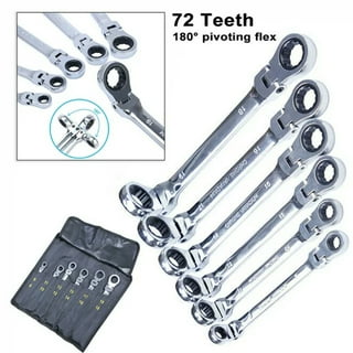 KTI 16-Piece Metric Ratcheting Reversible Wrench Set - Walmart.com