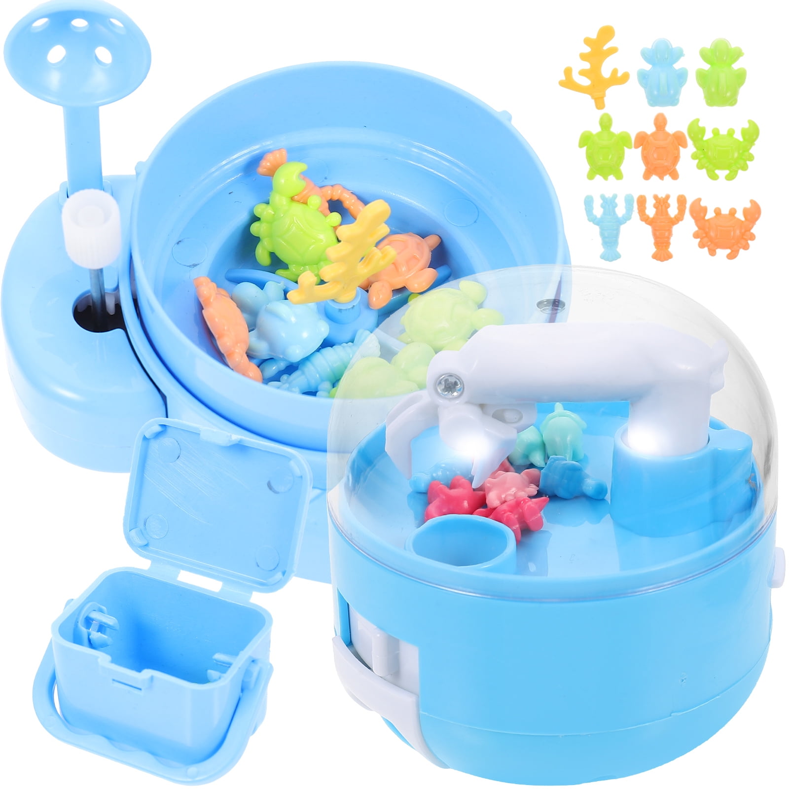 6 Pcs Mini Claw Machine Kids Toys Claw Machine Toys Cartoon Claw ...