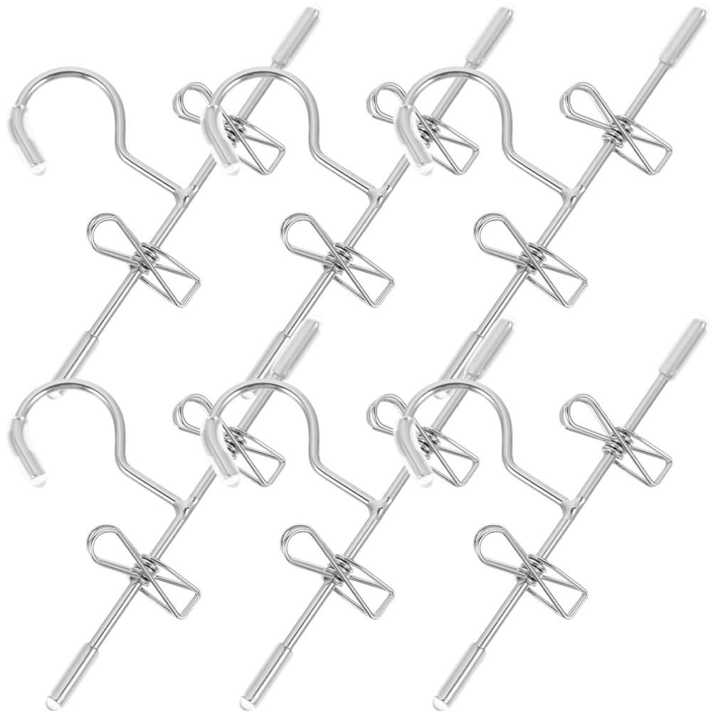 Miniature Doll Clothes Hangers for Decoration Made of Iron in Silver ...