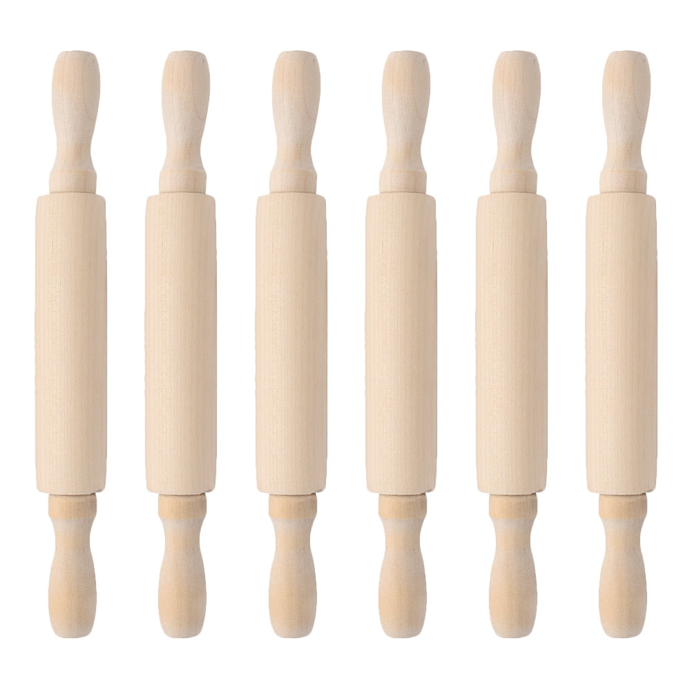 6Pcs Mini Rolling Pin Small Rolling Pin Children Kitchen Tools Mini ...