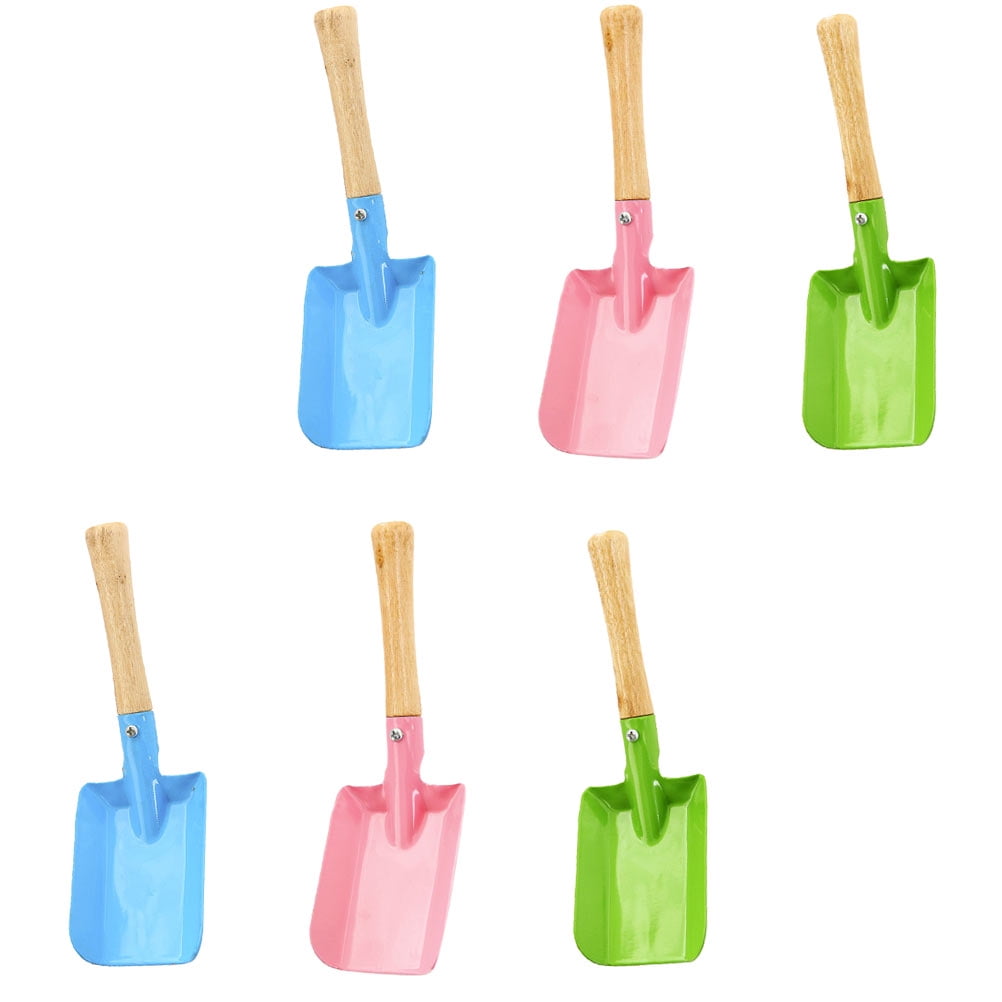 FUEENIRVA Gardening Hand Tools Shovel Pink Gardening Art Use 6pcs ...