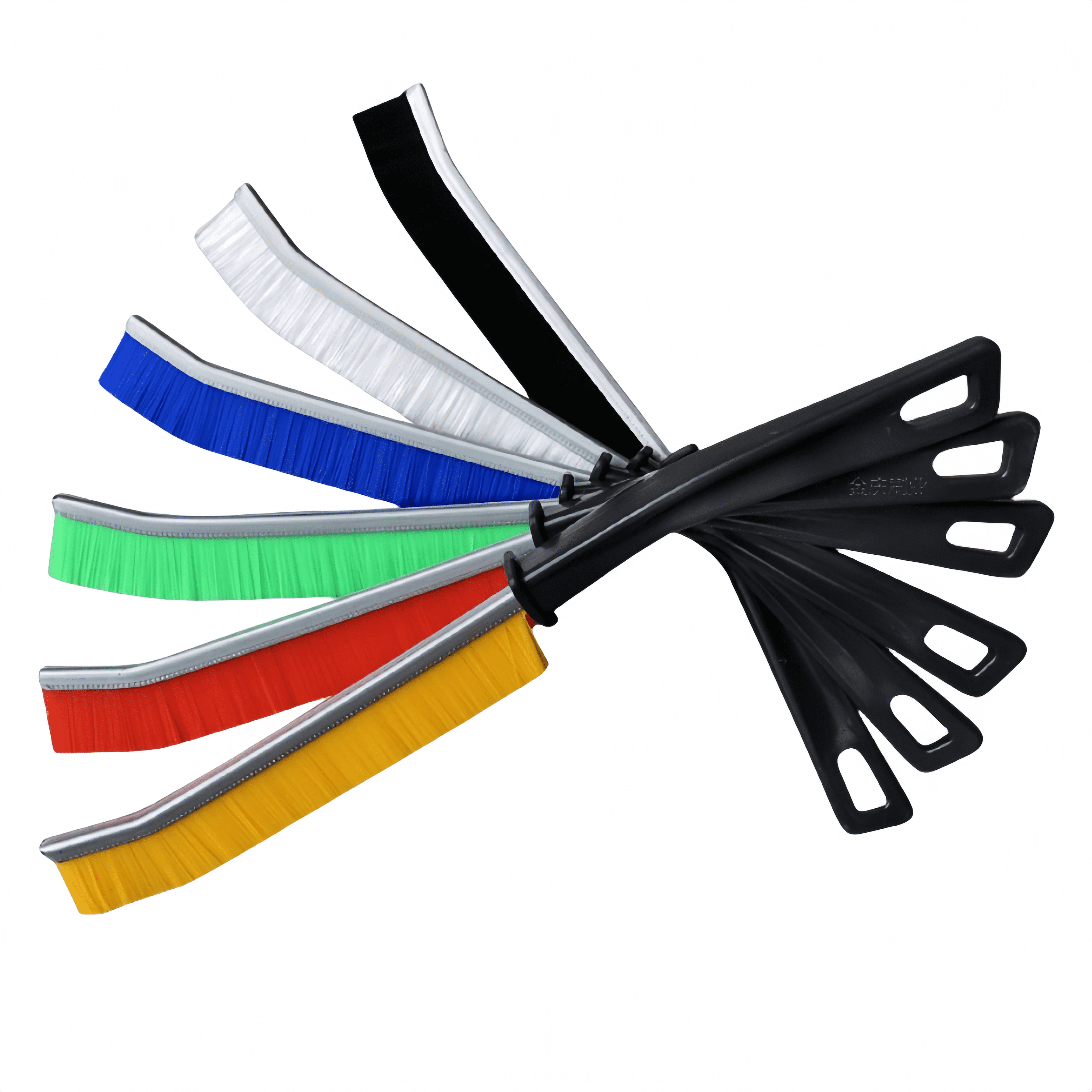 6 Pcs Mixed Color Gap Cleaning Brush for Kitchen Bathroom Grooves and ...