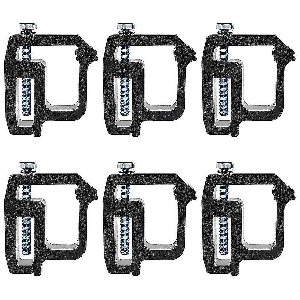 6 Pcs Mounting Clamps Rack Clamps Truck Cap Topper Shell Heavy Duty For ...