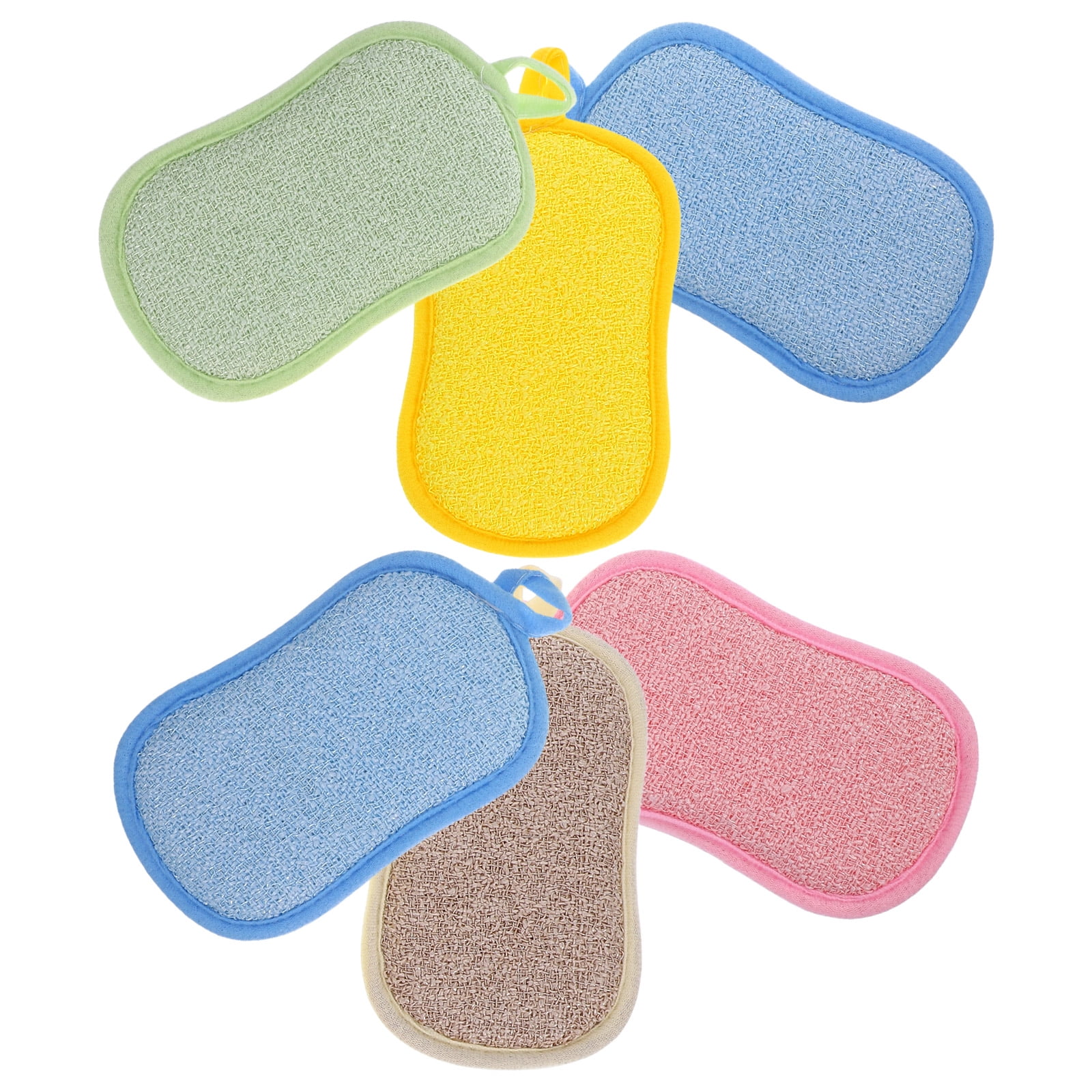 Masteelf Reusable Washable Kitchen Sponges with Dualsided Design for ...