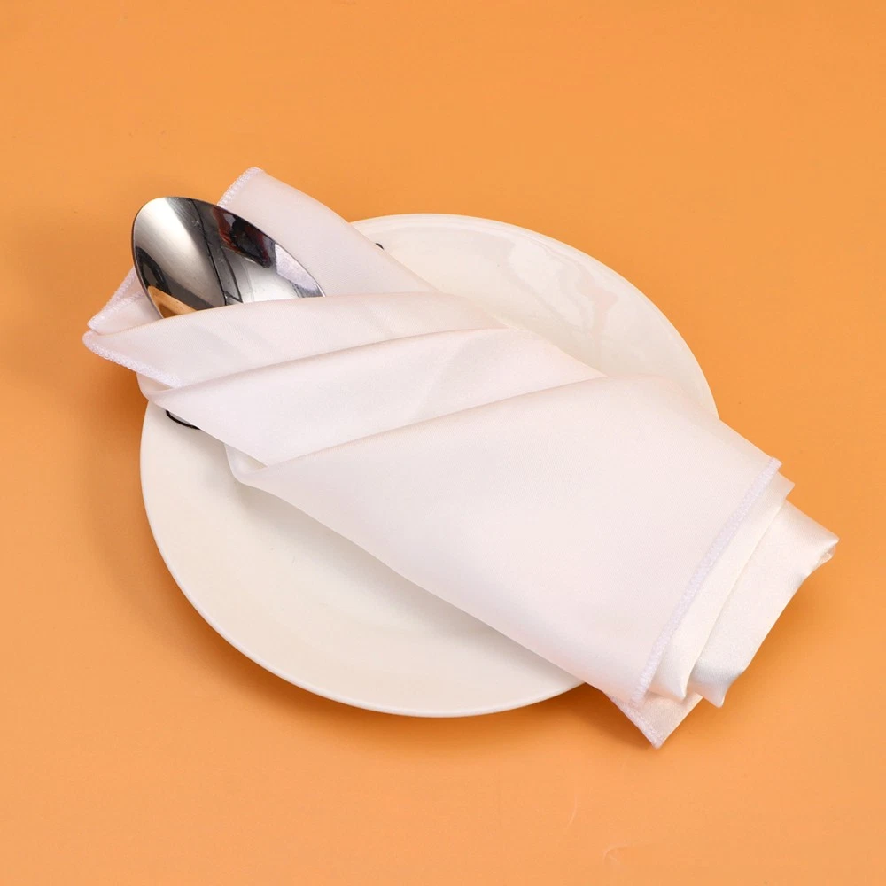 6 Pcs Napkin Men'S Dinner Party Cloth Table Mats Place For Solid Color ...