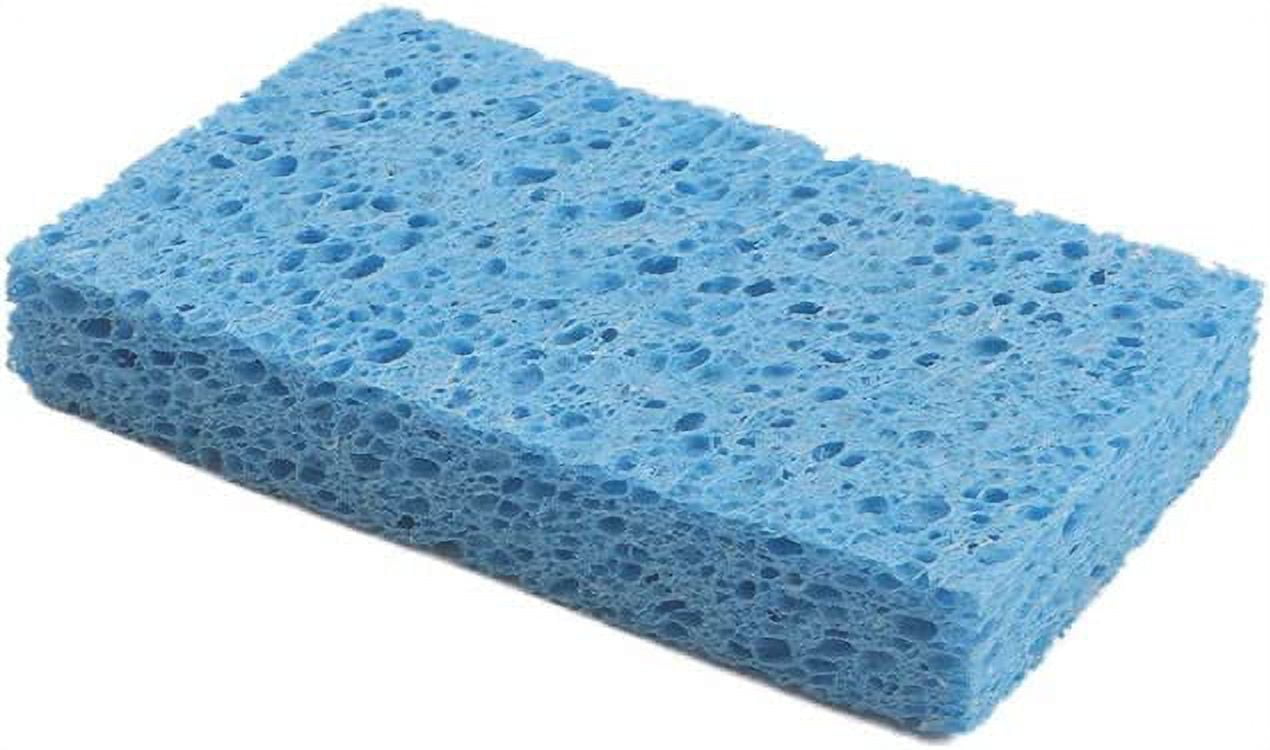 6 Pcs Natural Cellulose Biodegradable Sponges Kitchen Dishwashing ...