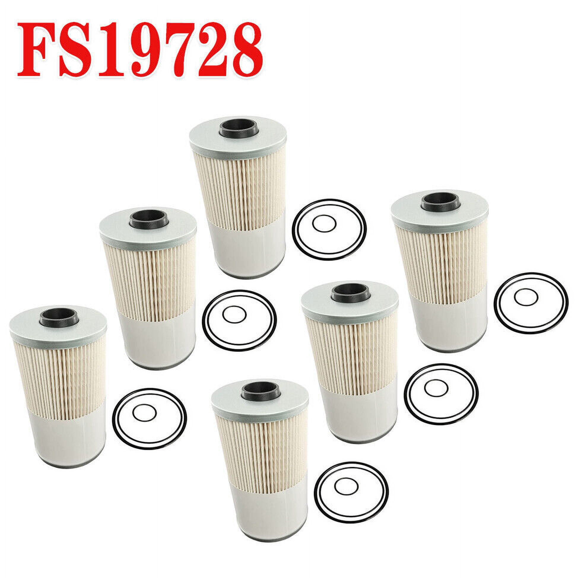 6 Pcs New Fuel Water Separator Filter FS19728 Fits For Cummins ISX ...