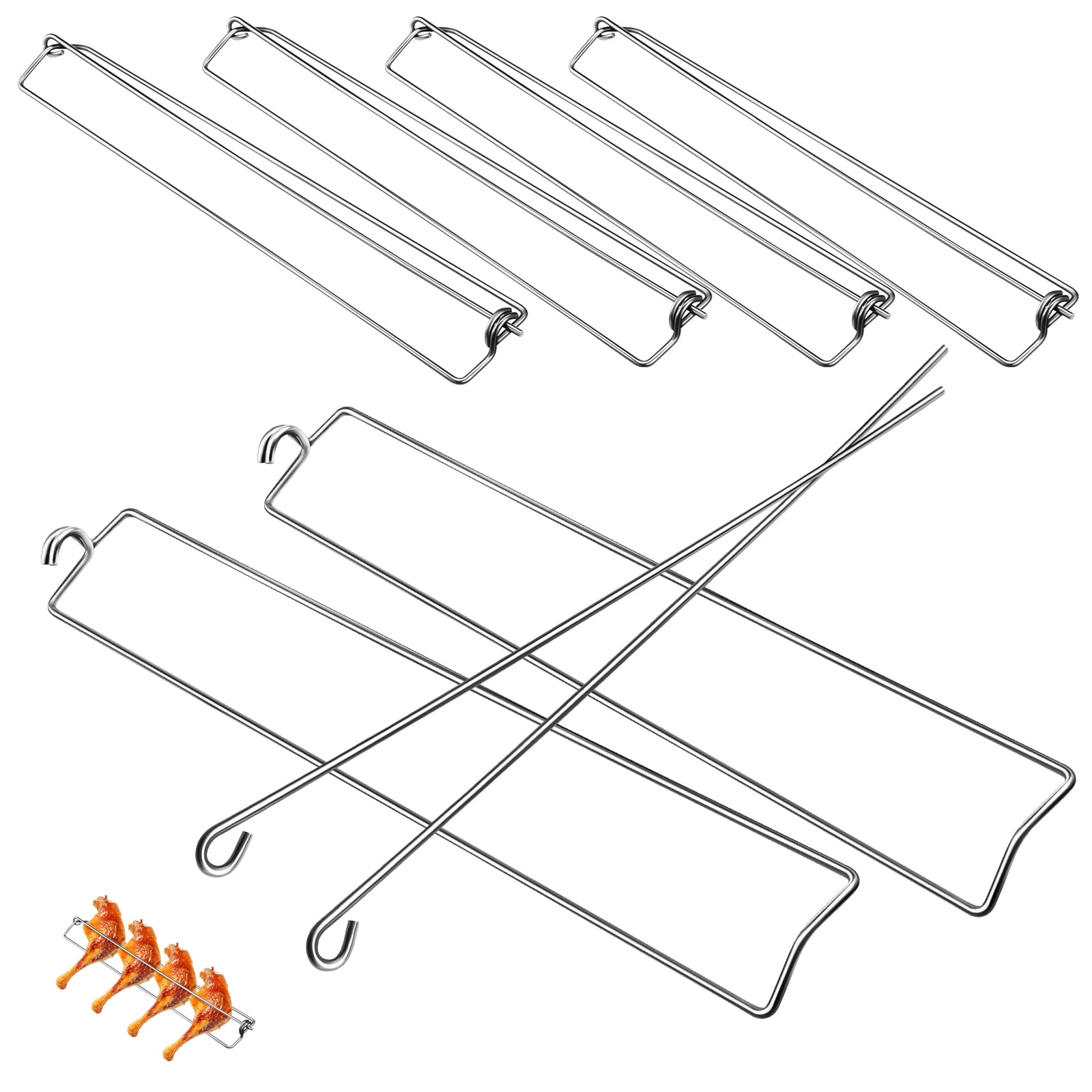 6 Pcs Outdoor Barbecue Fork Chicken Thighs Grill Tools Barbecue ... 6 Pcs Outdoor Barbecue Fork Chicken Thighs Grill Tools Barbecue ...