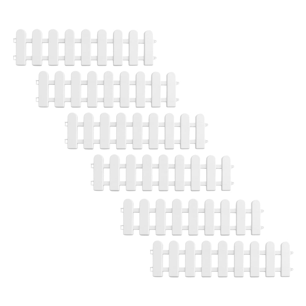 6 Pcs Outdoor Decor The Fence Garden Hiding Palisade Lightweight Fences ...