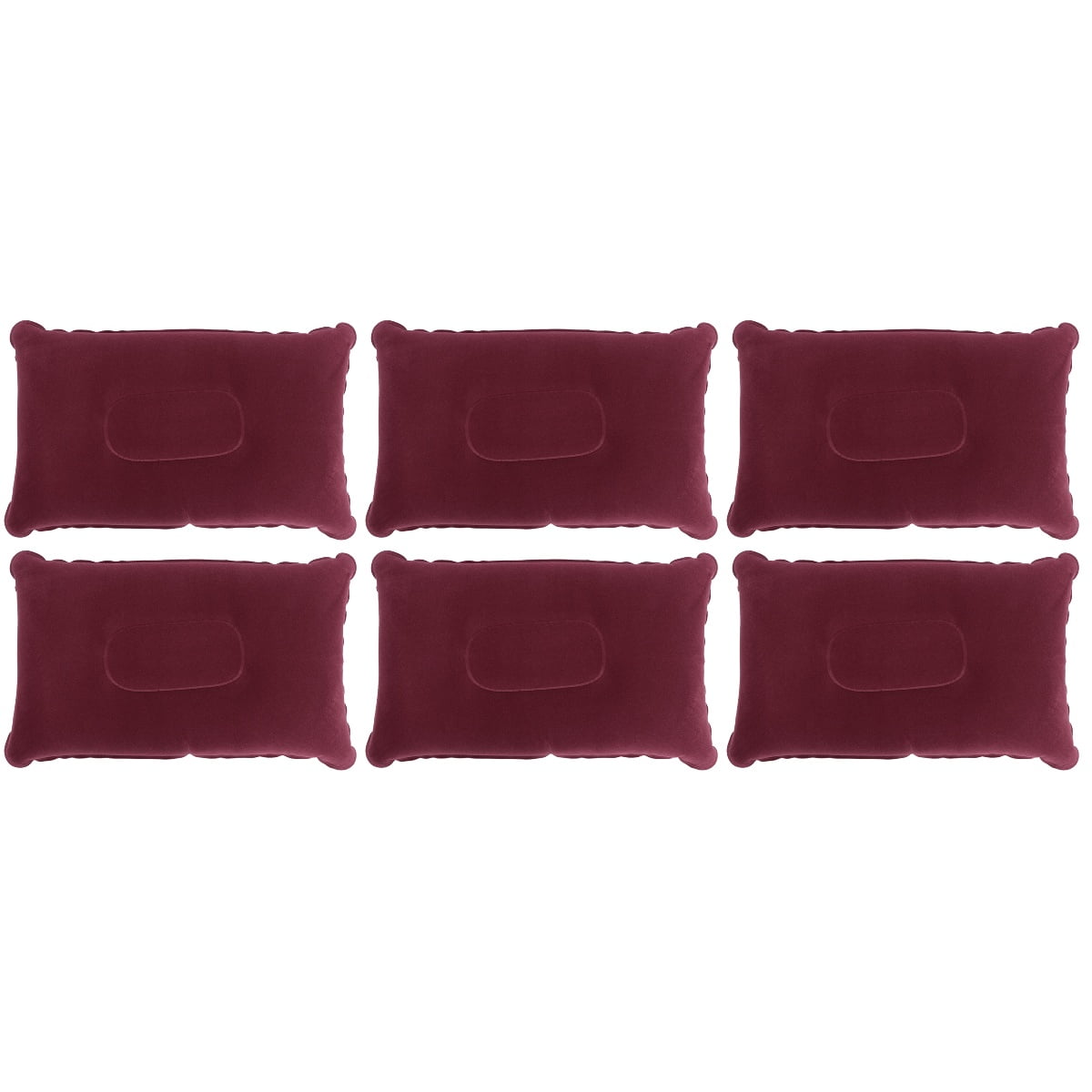 6 Pcs Outdoor Pillow Travel Pillows The Office Bed Theow Inflatable ...