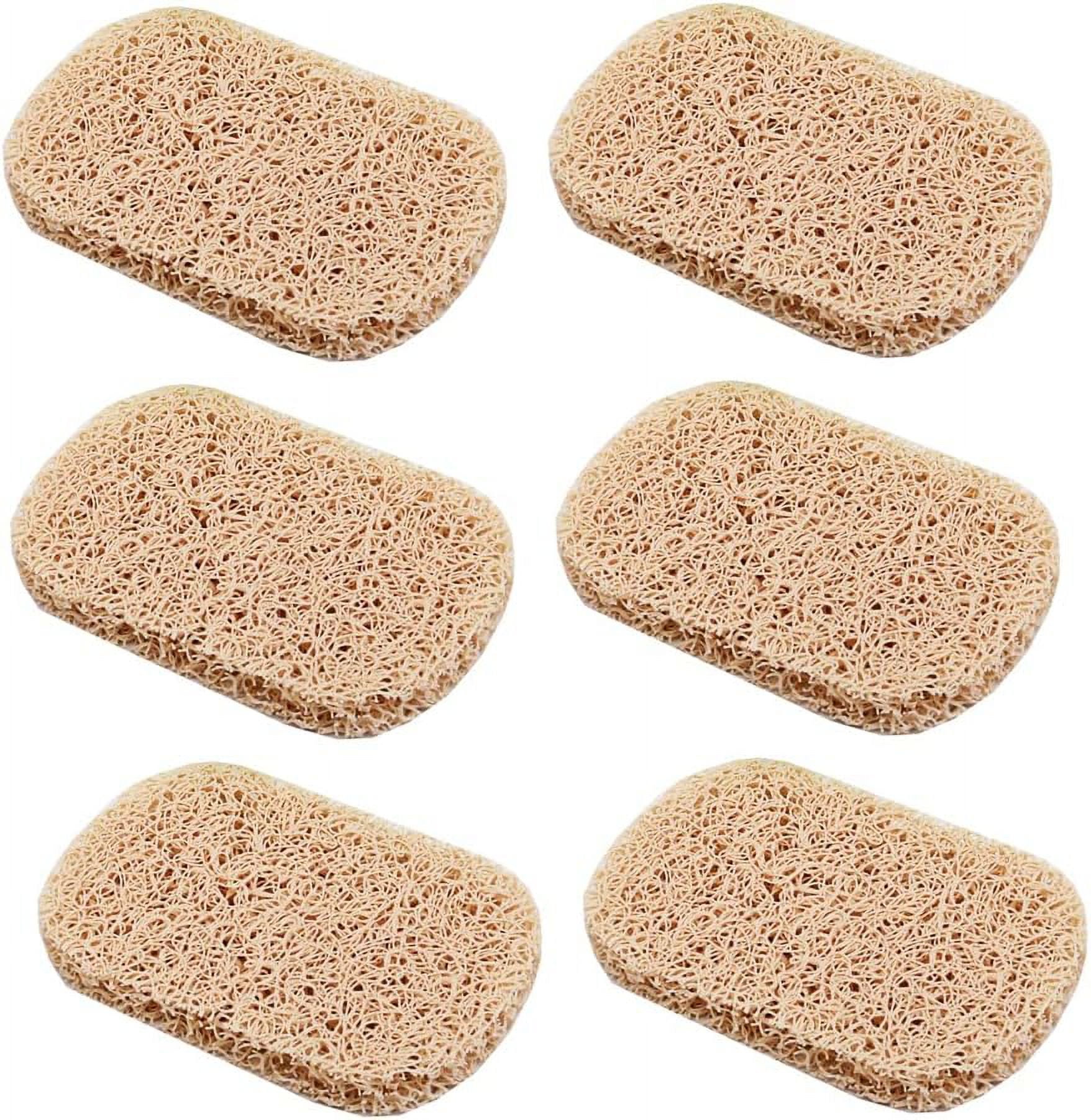 6 Pcs PVC Soap Savers Soap Lifting Pads Non Slip Soap Dishes Shower ...
