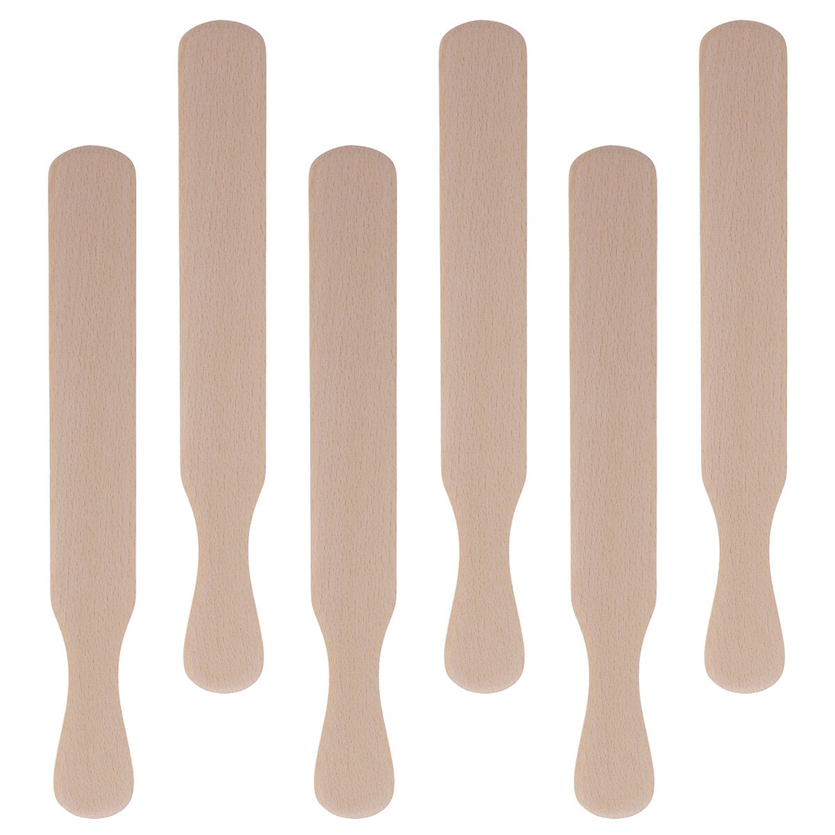 REOFLYUP kitchen spatula wood Pancake Rakes Cooking Home Cooks 6pcs ...