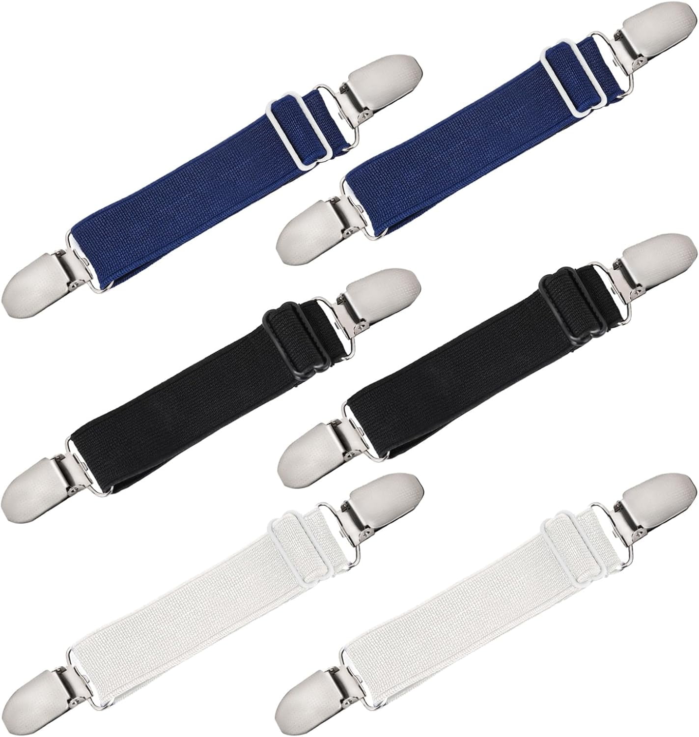 6 Pcs Pant Waist Tightener Waist Clip Belt Adjustable Hip Elastic Belt ...