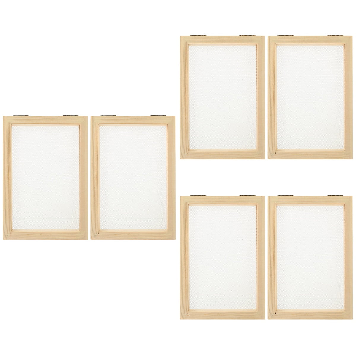 MERRYHAPY Kids Paper Making Mold Rectangular Craft Frame Creative ...