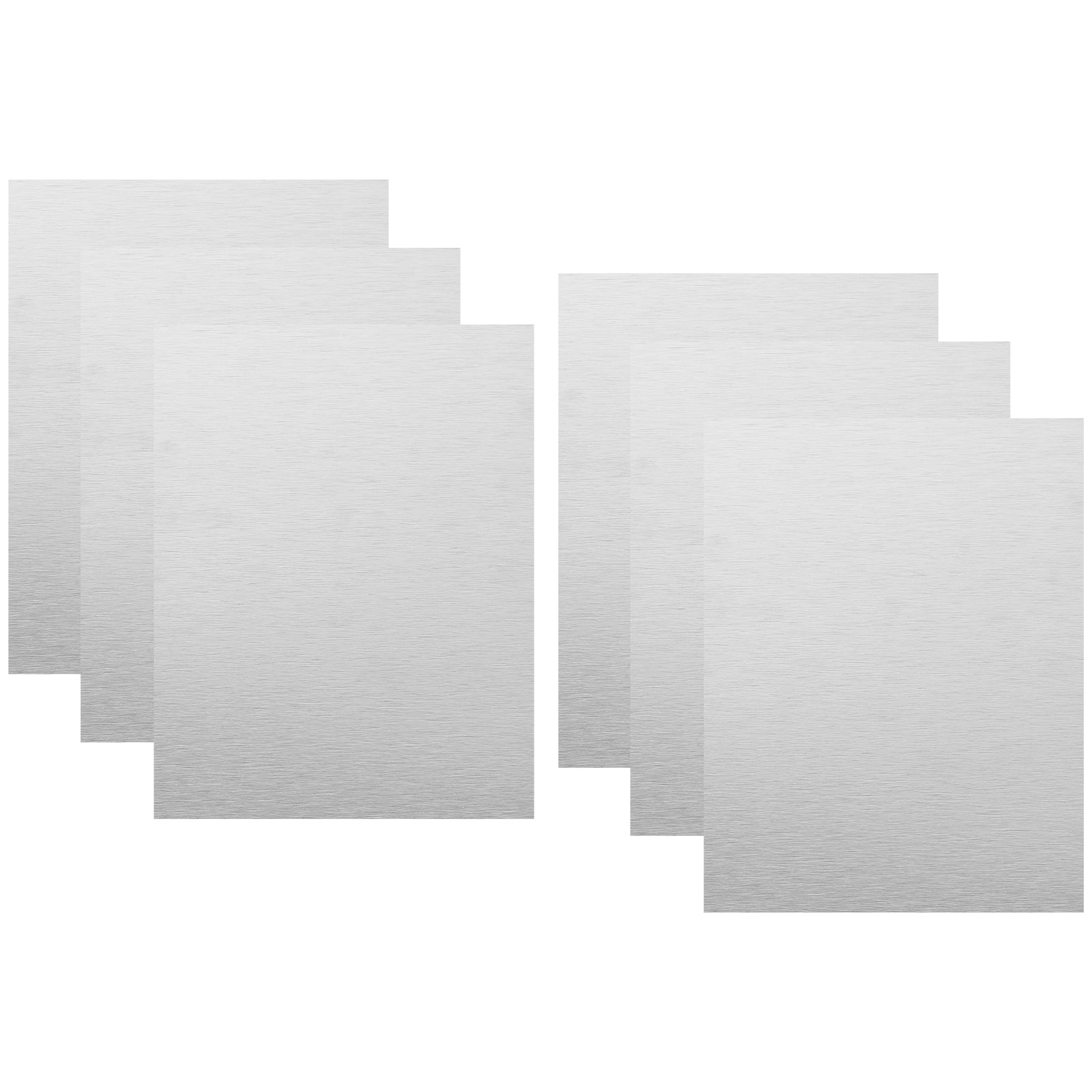 6 Pcs Photo Frame Aluminum Panel Sublimation Metal Sign Blanks Signs ...