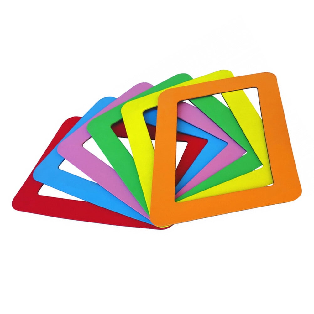 6 Pcs Photo Frame Stickers Frames Magnetic Picture Set Unique Child ...